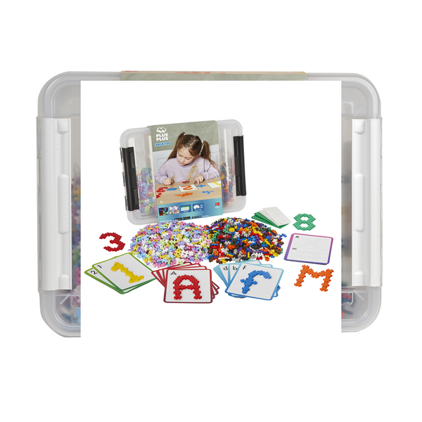 Plus-Plus - ABC & 123 Box - 2000pcs - Johnco