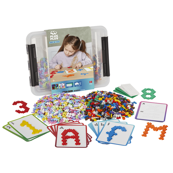 Plus-Plus - ABC & 123 Box - 2000pcs - Johnco