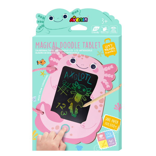 Avenir - Let's Travel Together - Magical Doodle Tablet Axolotl - Johnco