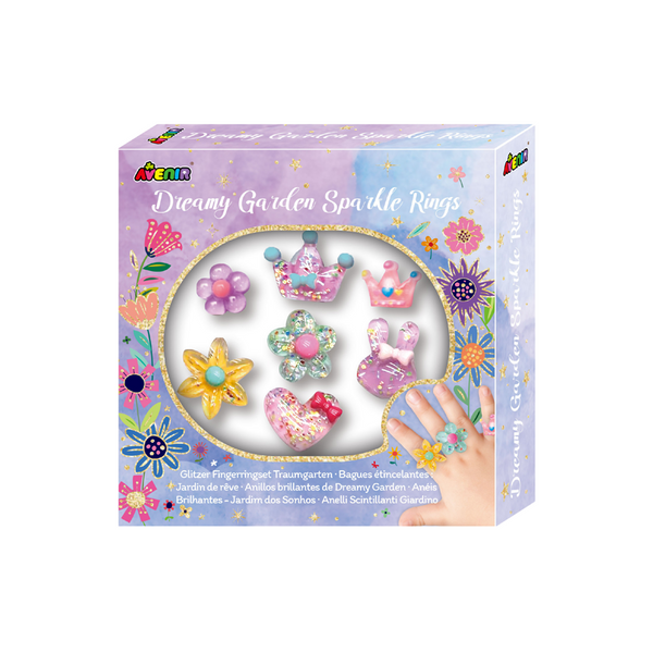 Avenir - Fancy Me - Dreamy Garden Sparkle Rings - Johnco