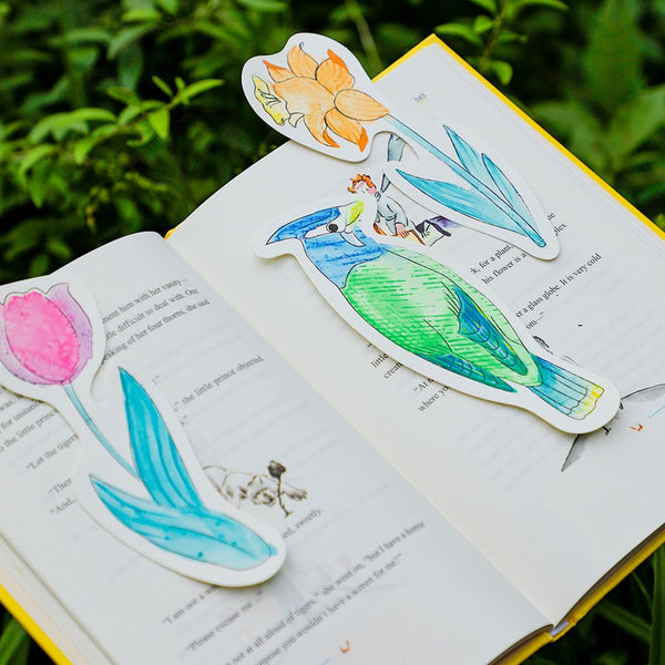 Avenir - Paint by Water - Bookmarks - Flower - Johnco