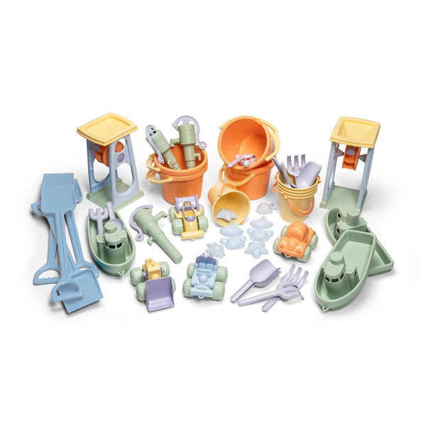Dantoy - Pastel - Recycled Sand Set - 45 pcs - Johnco