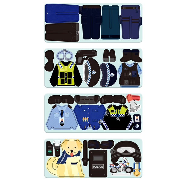mierEdu - Magnetic Puzzle Box - Police Officer - Johnco