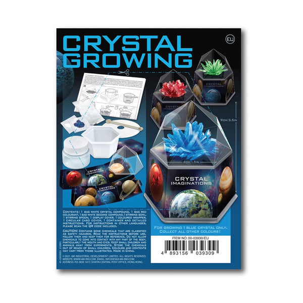 4M - Crystal Growing Kit - Space Gem - Blue - Johnco