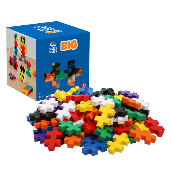 Plus-Plus - BIG Basic Mix - 100 pcs - Johnco