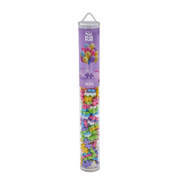 Plus-Plus - Pastel Mix - 100 pcs Tube - Johnco